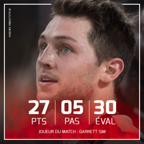 Garrett Sim élu MVP de la 12ème journée - JL Bourg Basket