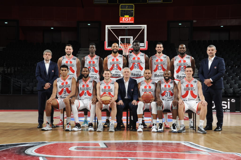 Equipe pro - JL Bourg Basket