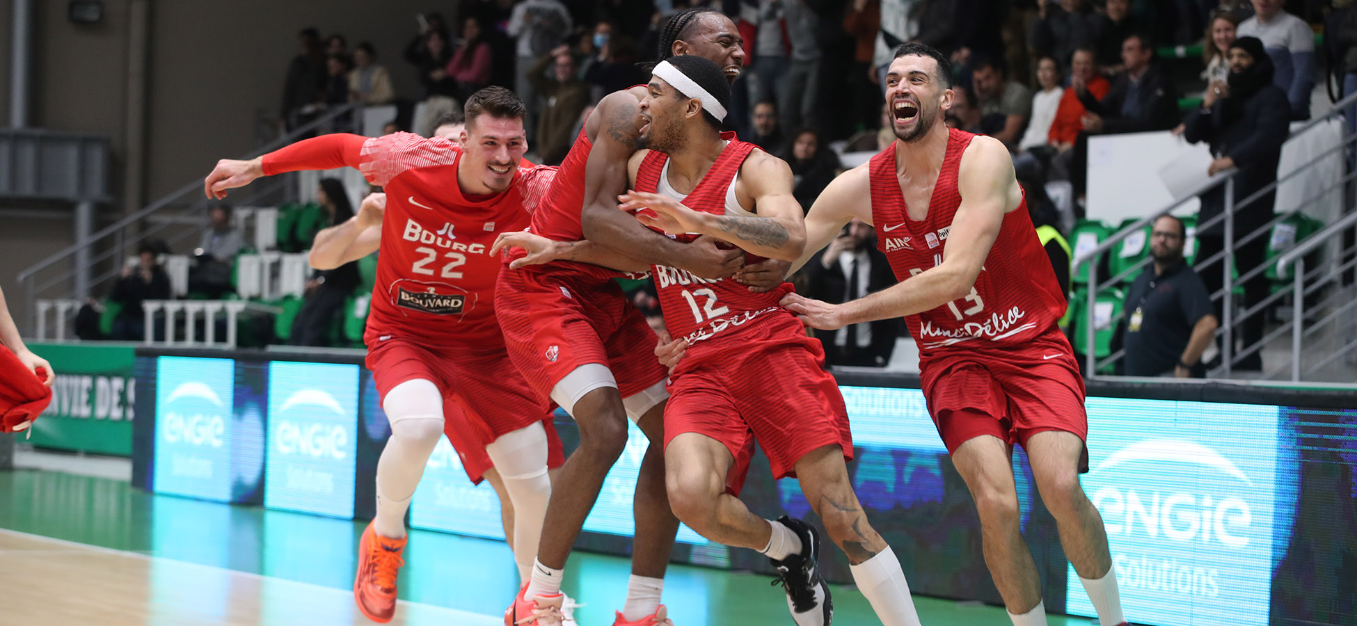 Betclic Elite #12 – La victoire au buzzer (vidéo) ! - JL Bourg Basket