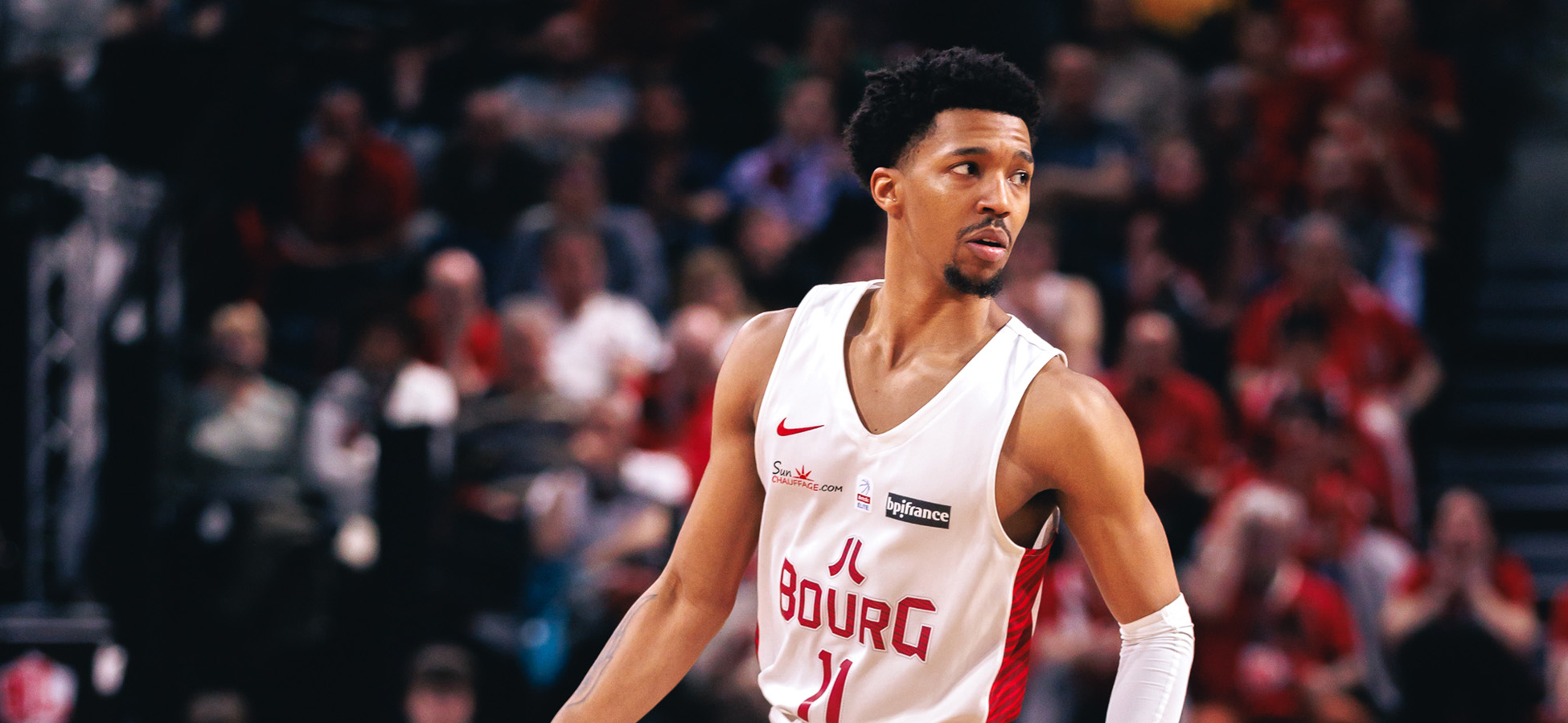 Jordan Floyd absent ce soir contre Le Mans - JL Bourg Basket