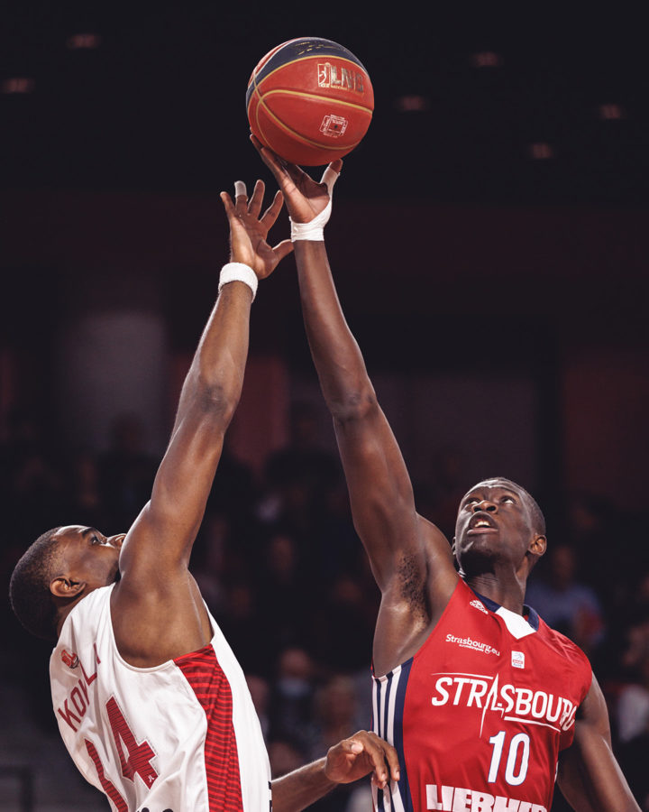 L'international français Bodian Massa, avec nous ! - JL Bourg Basket